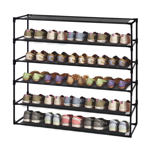 Rebrilliant 30 Pair Shoe Rack & Reviews | Wayfair