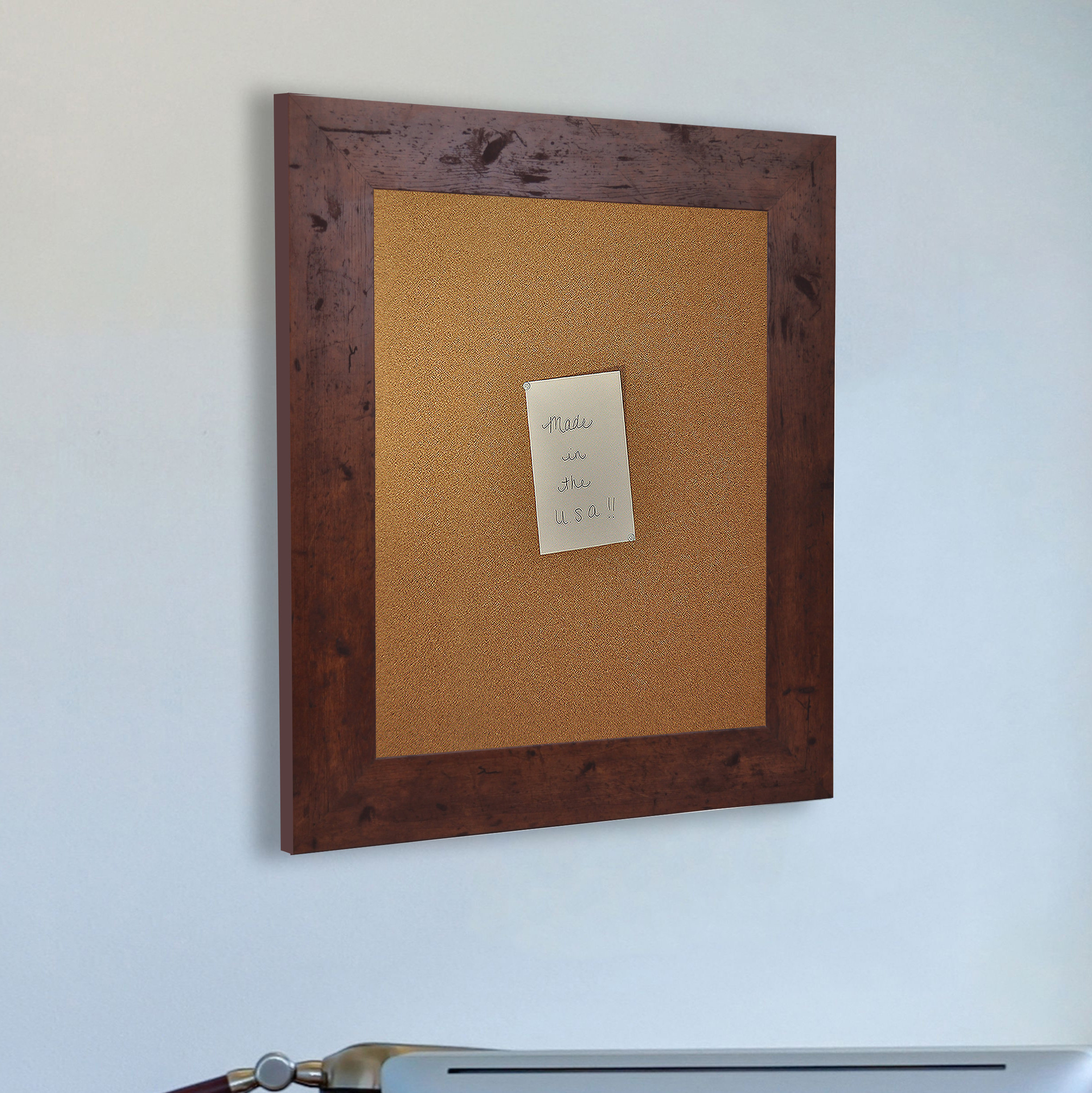 Lark Manor Linlin Wall Mounted Bulletin Board | Wayfair