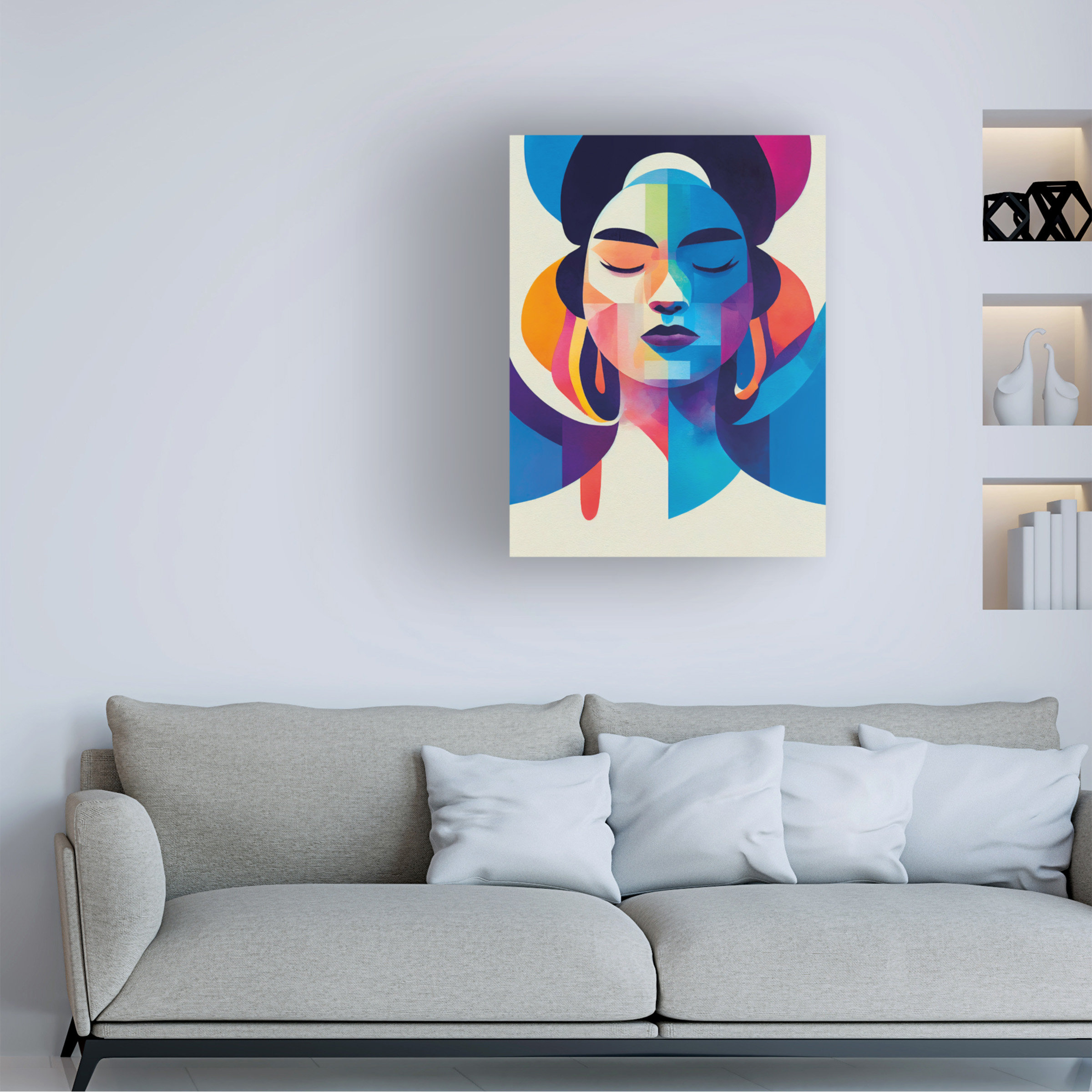 Ebern Designs Incado Colourful Portrait Canvas Art - Wayfair Canada