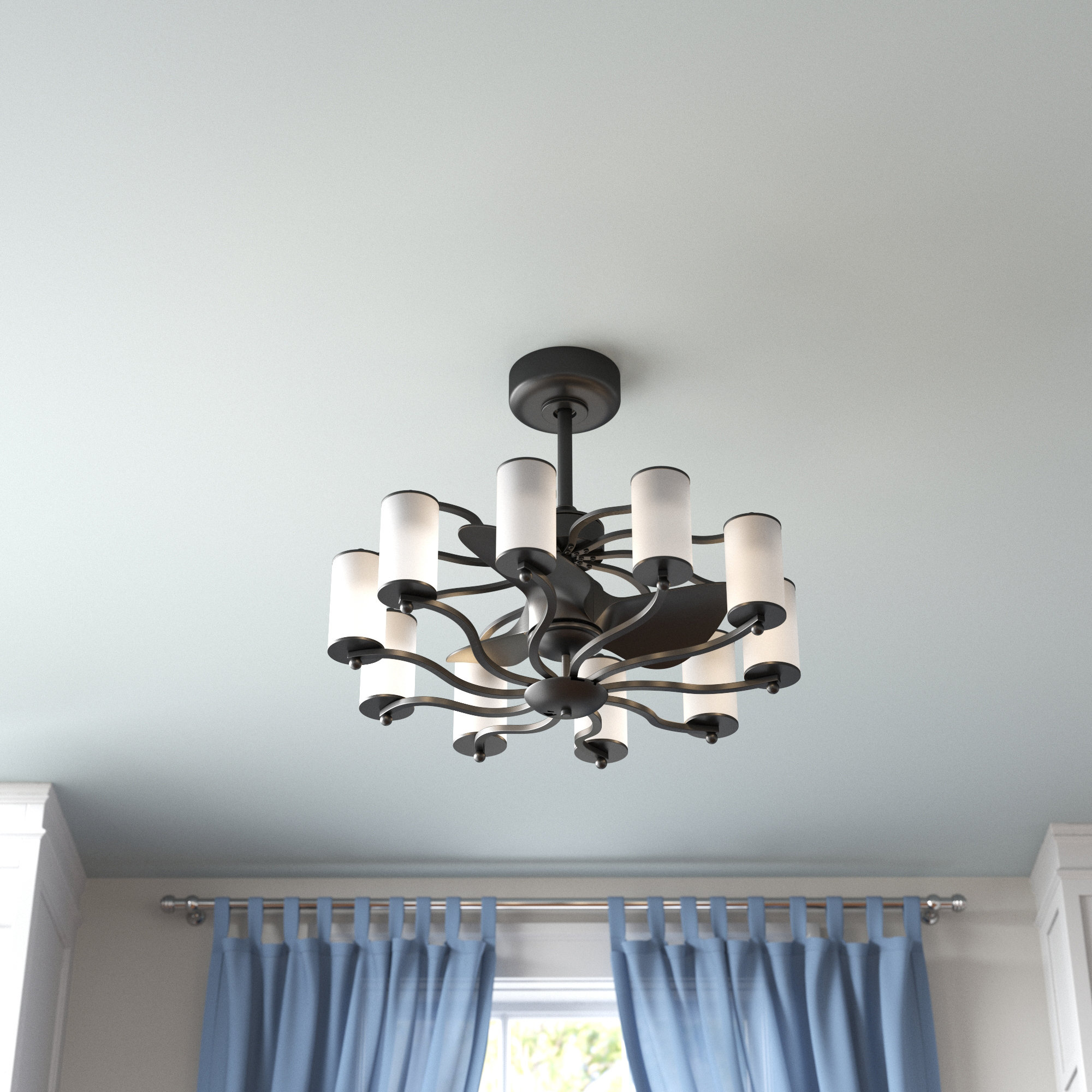 Lark Manor™ 29.13'' Craiganboy 3 - Blade Chandelier Ceiling Fan with ...