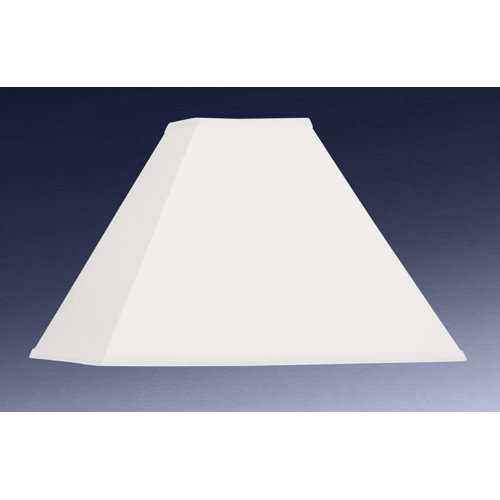 Medallion Lighting 9.5'' H x 14'' W Linen Square Lamp Shade & Reviews ...