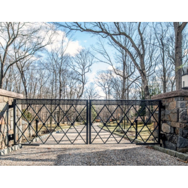 TAIMCO BLACK Metal Gate - Wayfair Canada