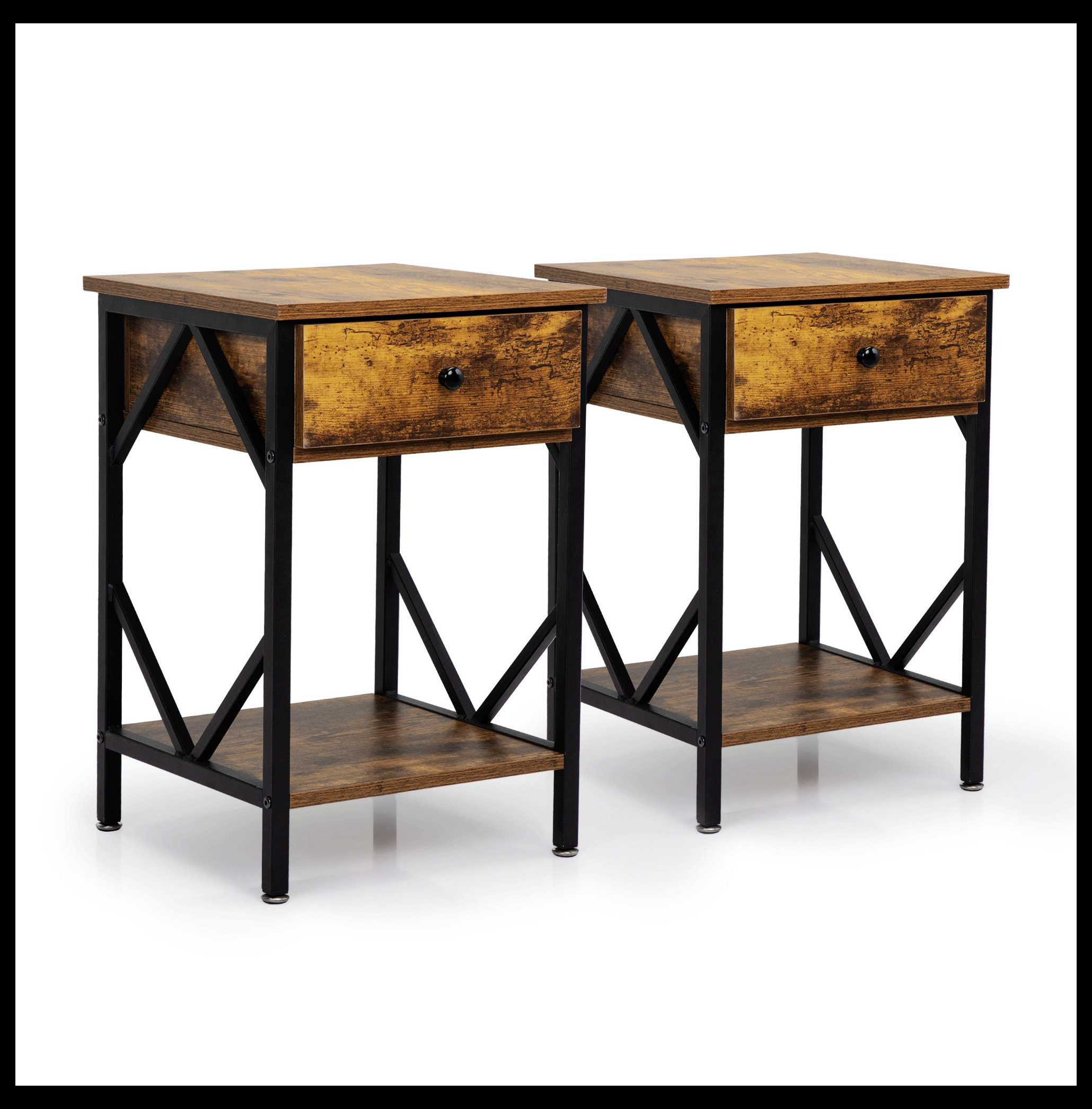 17 Stories Anshveer Nightstand | Wayfair