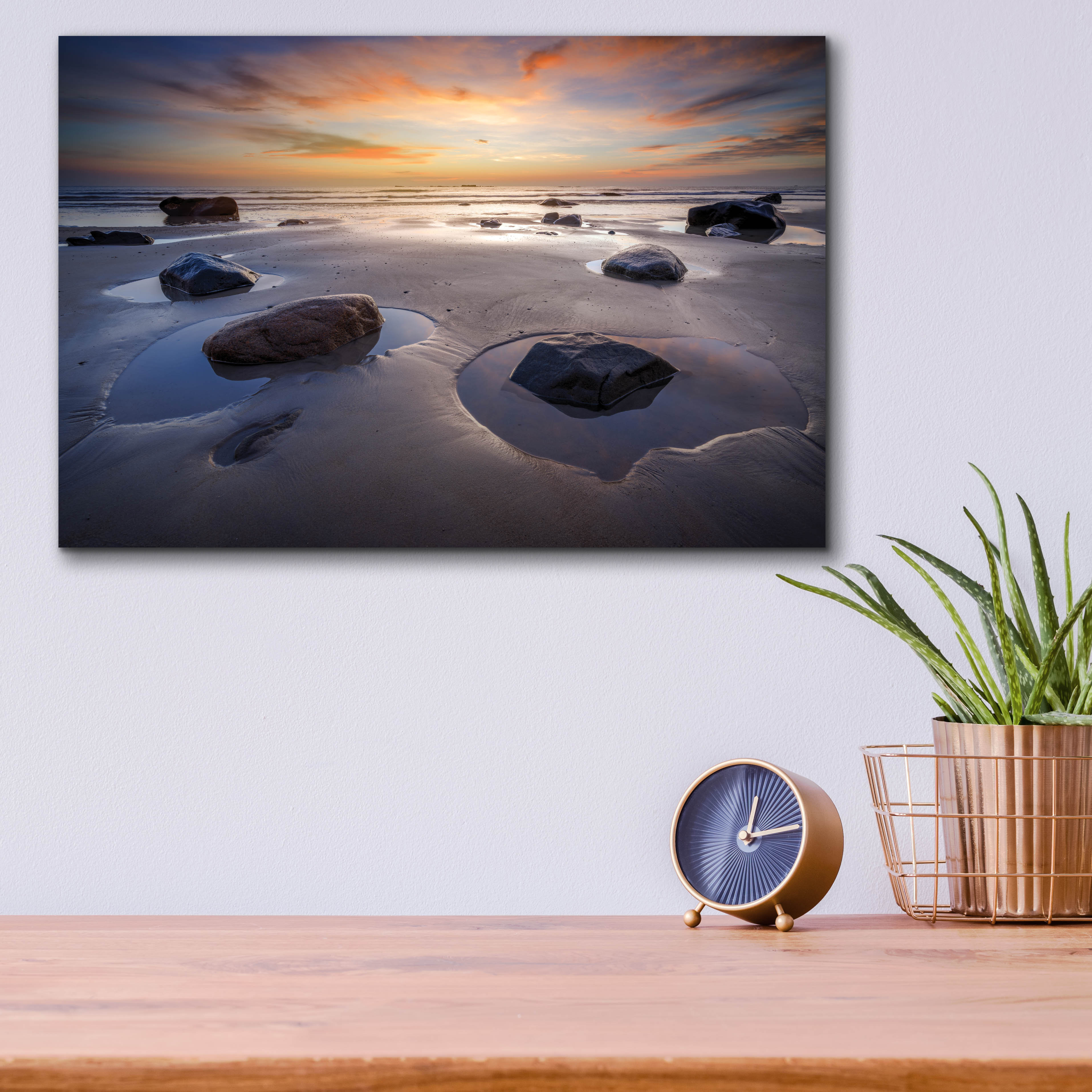 Highland Dunes 'Wells Of Tranquility' by Rick Berk Acrylic Glass Wall ...
