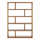 Hykkon Jago 173cm H x 120cm W Geometric Bookcase & Reviews | Wayfair.co.uk