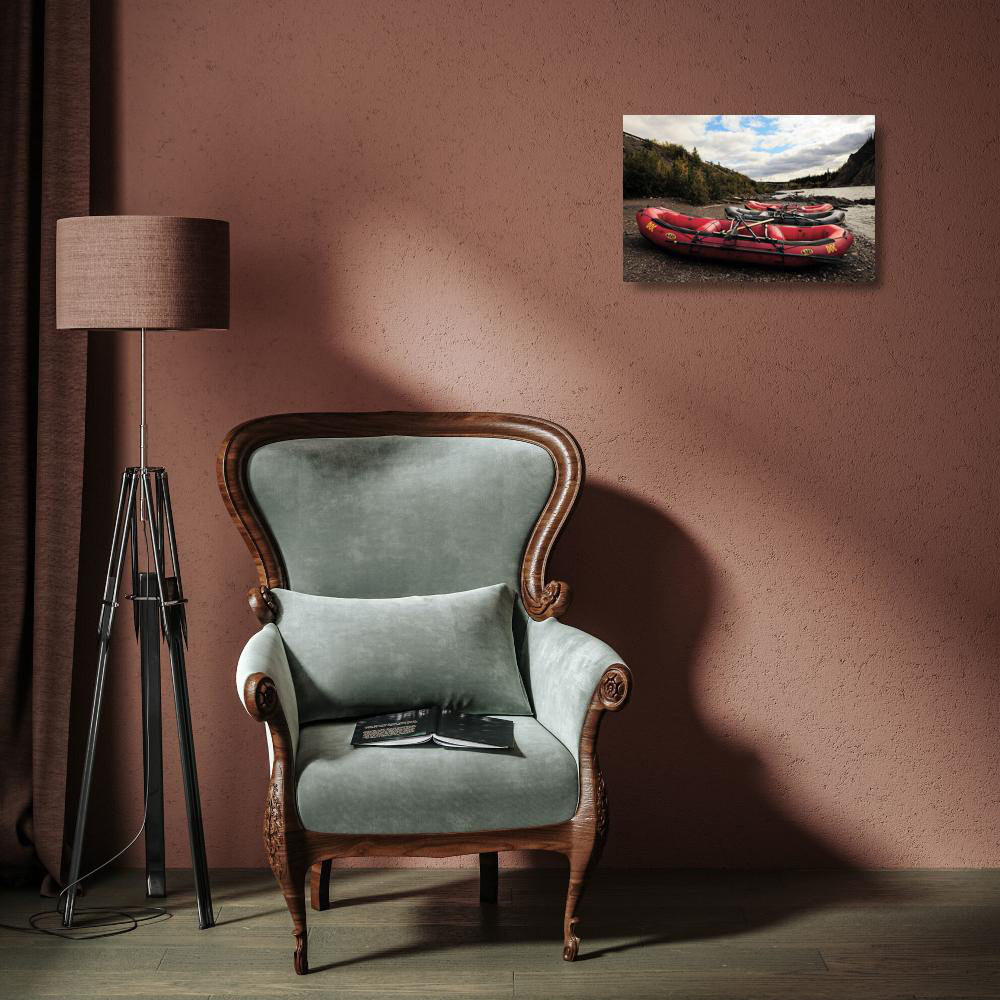 Loon Peak® Hersen, Michel Gallery Wrapped Canvas Art: Rafts and the ...
