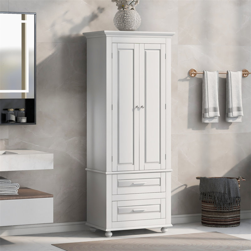 Wildon Home® Grefe Freestanding Bathroom Cabinet | Wayfair