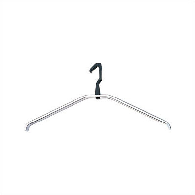 Peter Pepper Self-Aligning Natural Anodized Aluminum Coat Hanger with ...