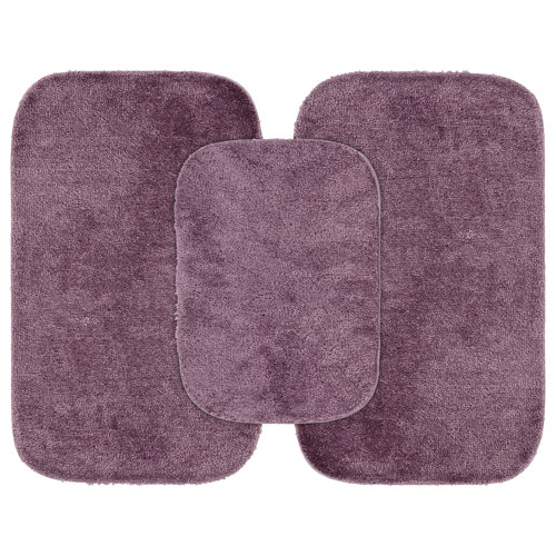 Purple Bath Rugs & Mats You'll Love | Wayfair