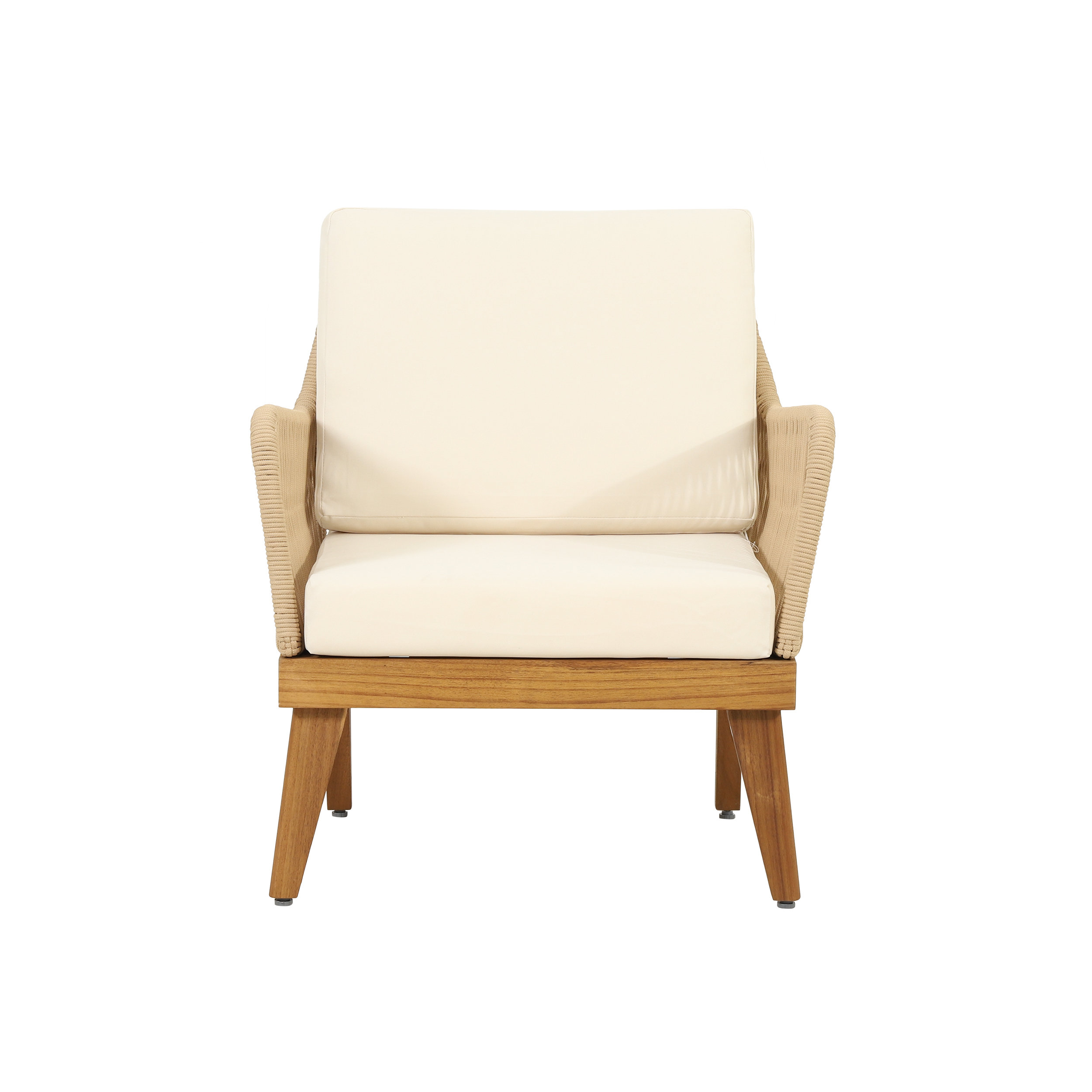 Winston Porter Varian Patio Chair with Cushions | Wayfair