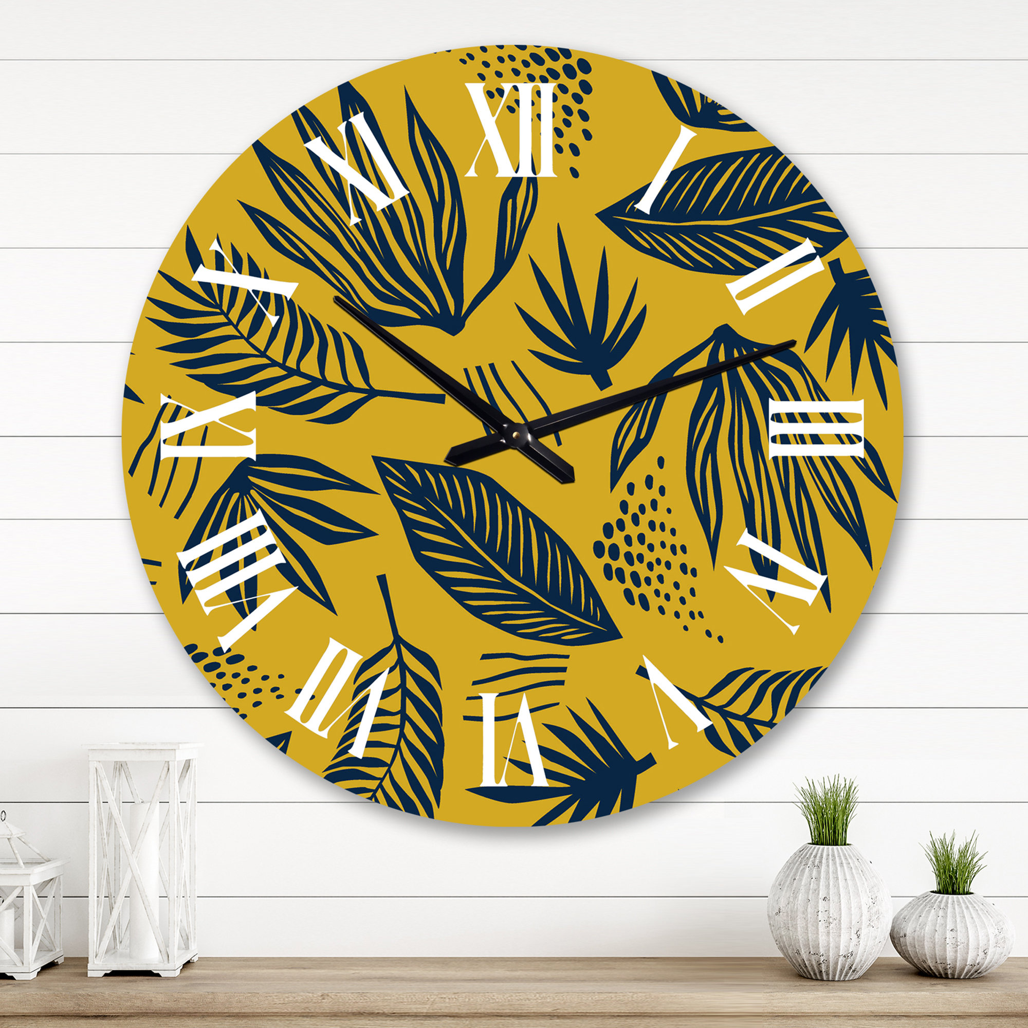 East Urban Home Modern Exotic Tropical Leaves X - Bohemian & Eclectic ...