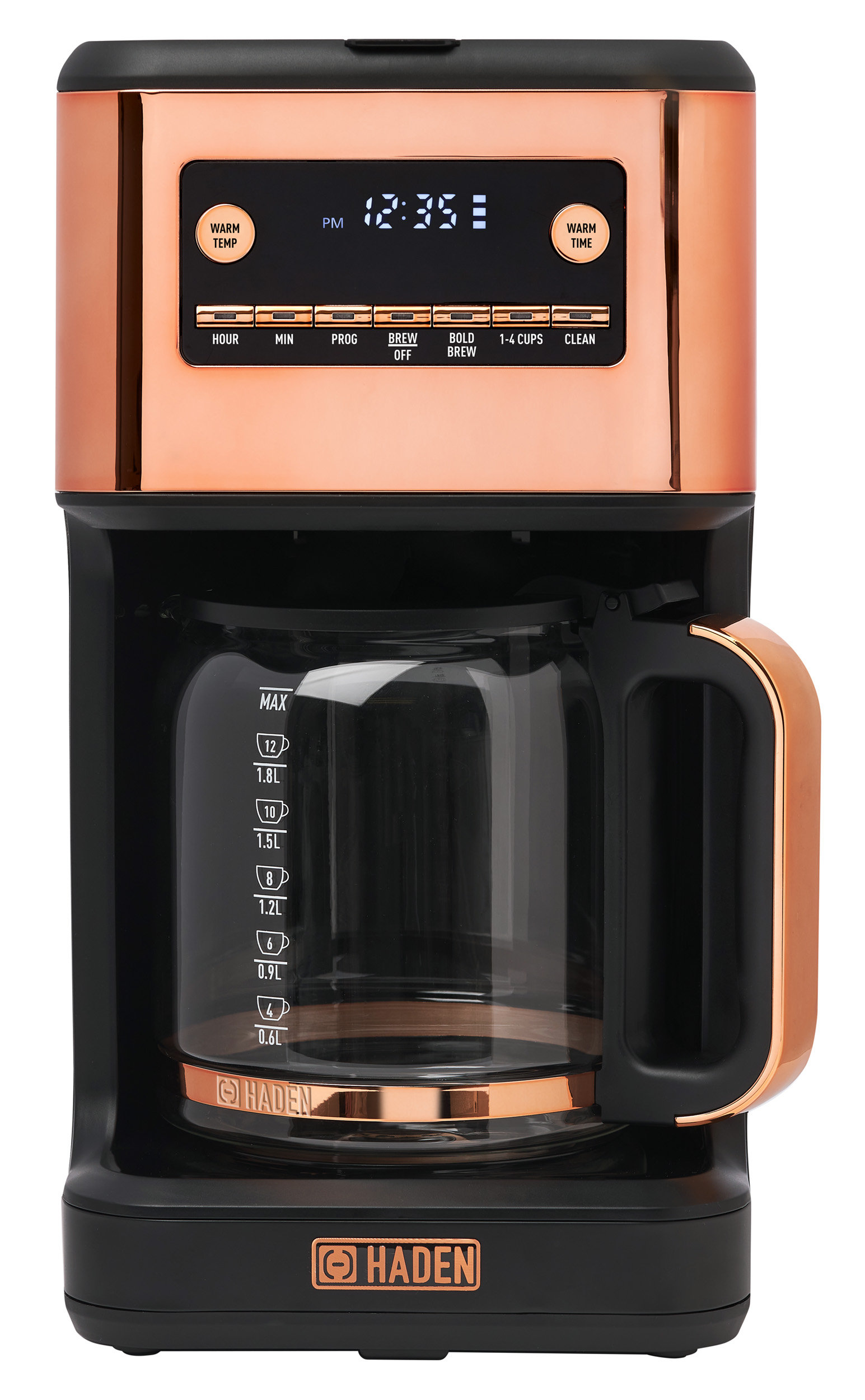 HADEN Generous Brew 14 Cup Digital Drip Coffee Maker with Control ...