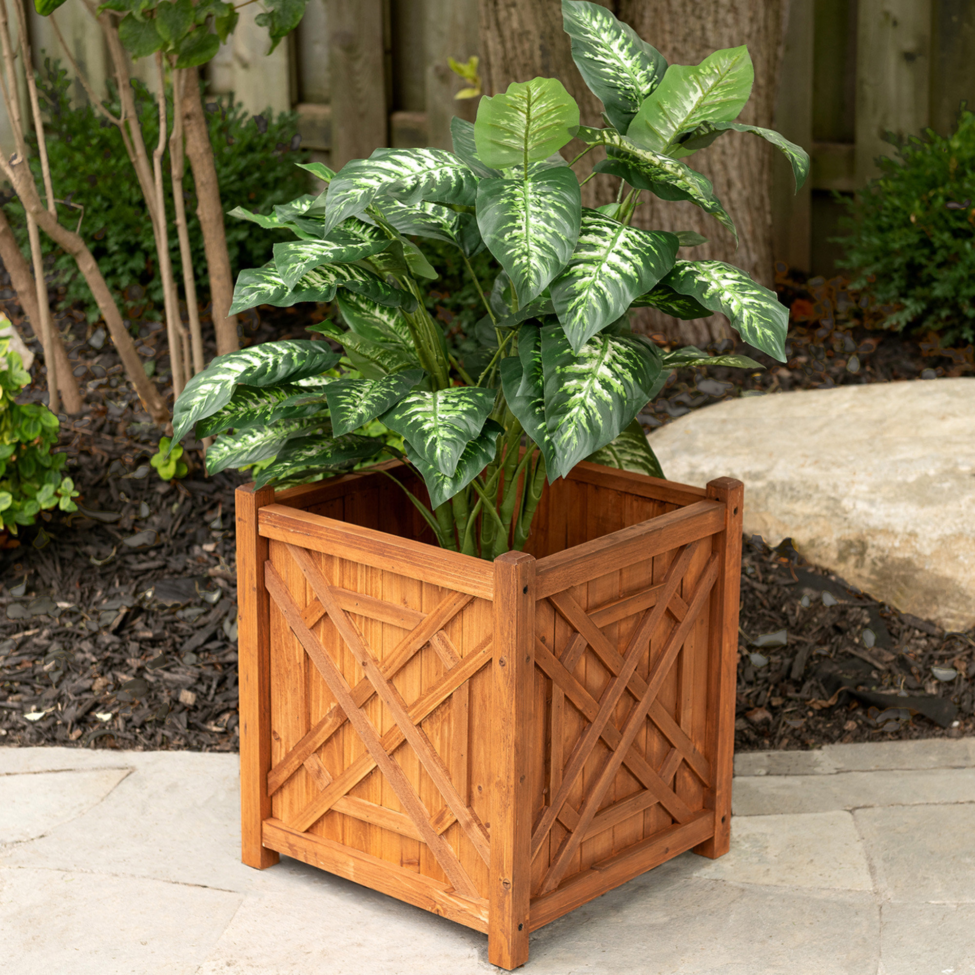 Leisure Season Decorative Planters Cypress Planter Box - Wayfair Canada