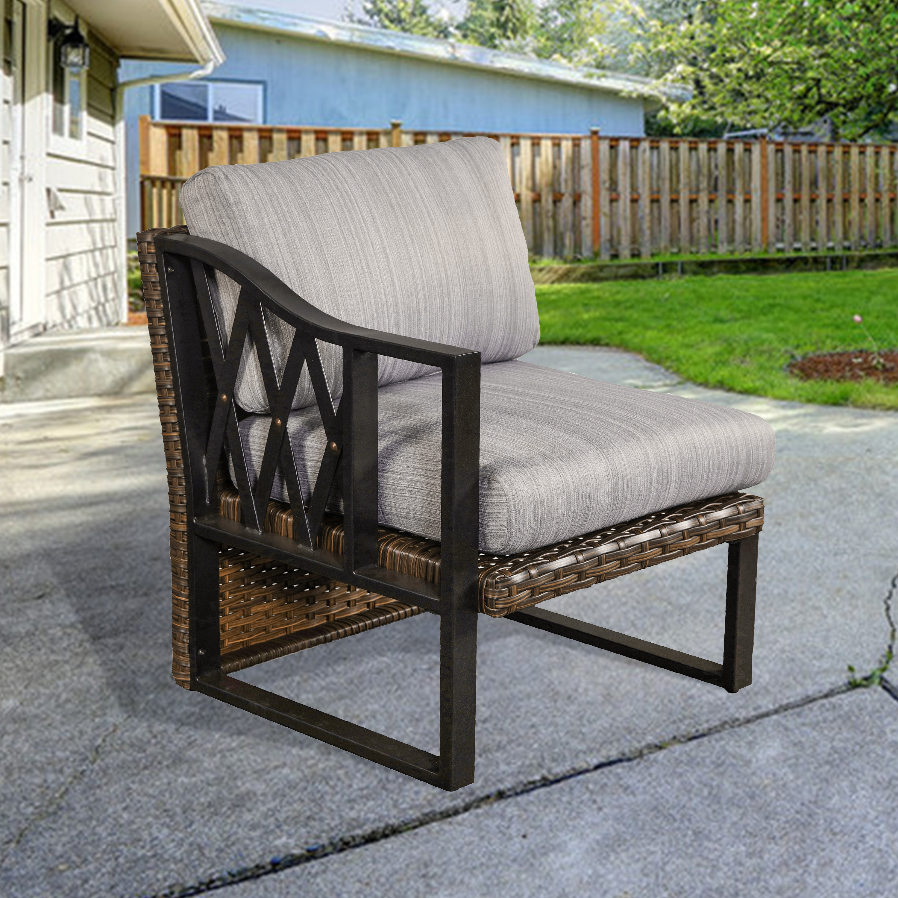 Bay Isle Home™ 1 Piece Right-Arm Chair | Wayfair