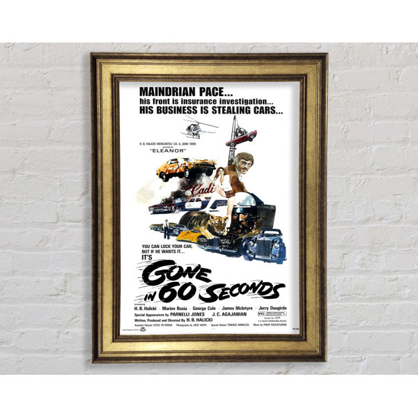 Bright Star Gone In 60 Seconds Poster 1 - Single Picture Frame Print ...
