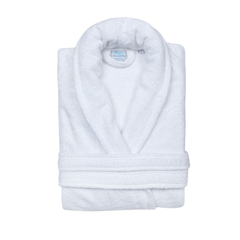 Eider & Ivory™ Luxury Shawl Collar Terry Robe | Wayfair