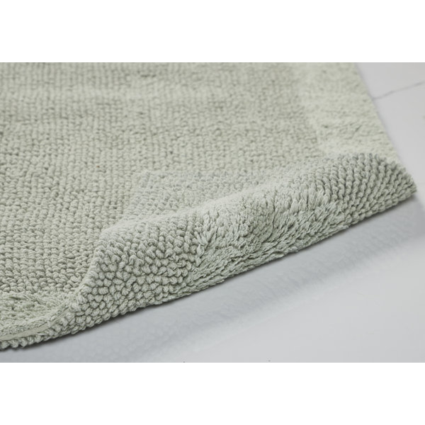 Everly Quinn Jasmyne Premium 100% Cotton Tufted Reversible Bath Rug ...