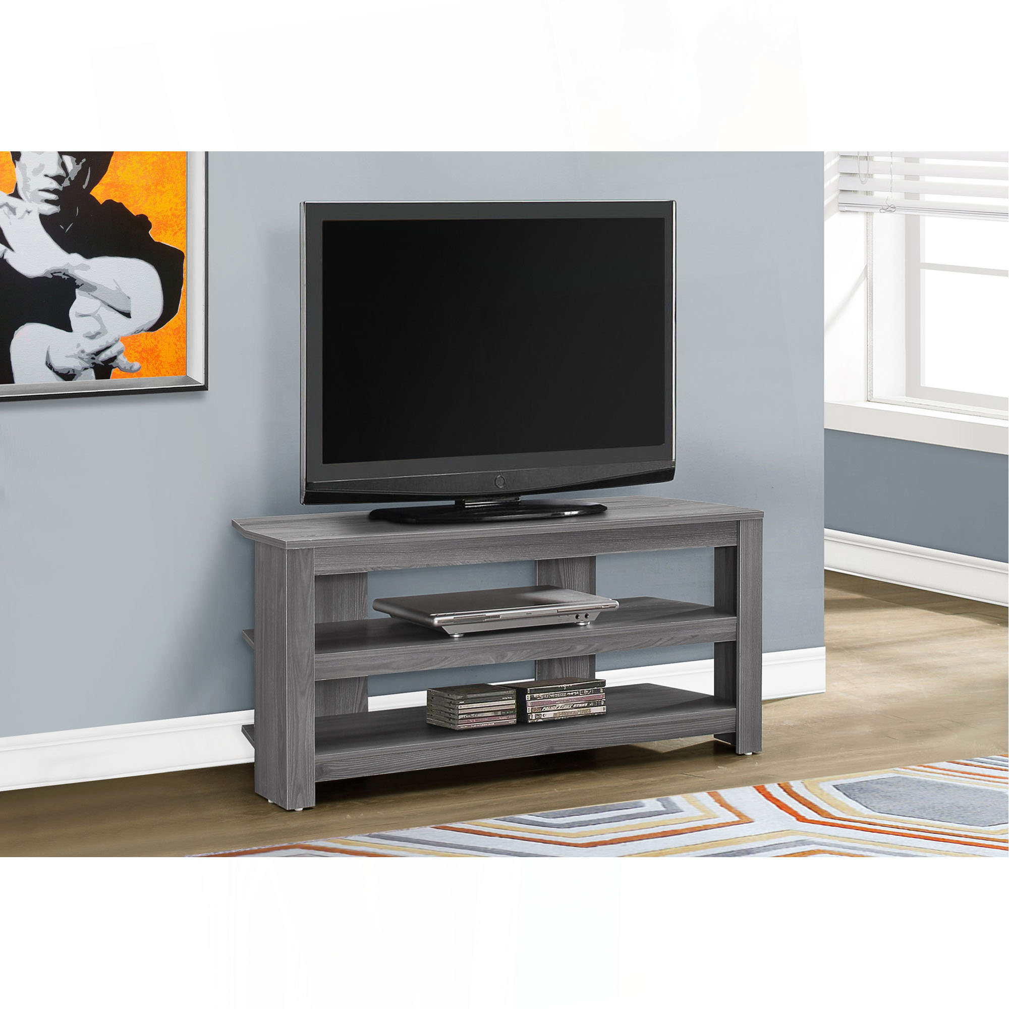 Latitude Run® Tv Stand, 42 Inch, Console, Media Entertainment Center ...