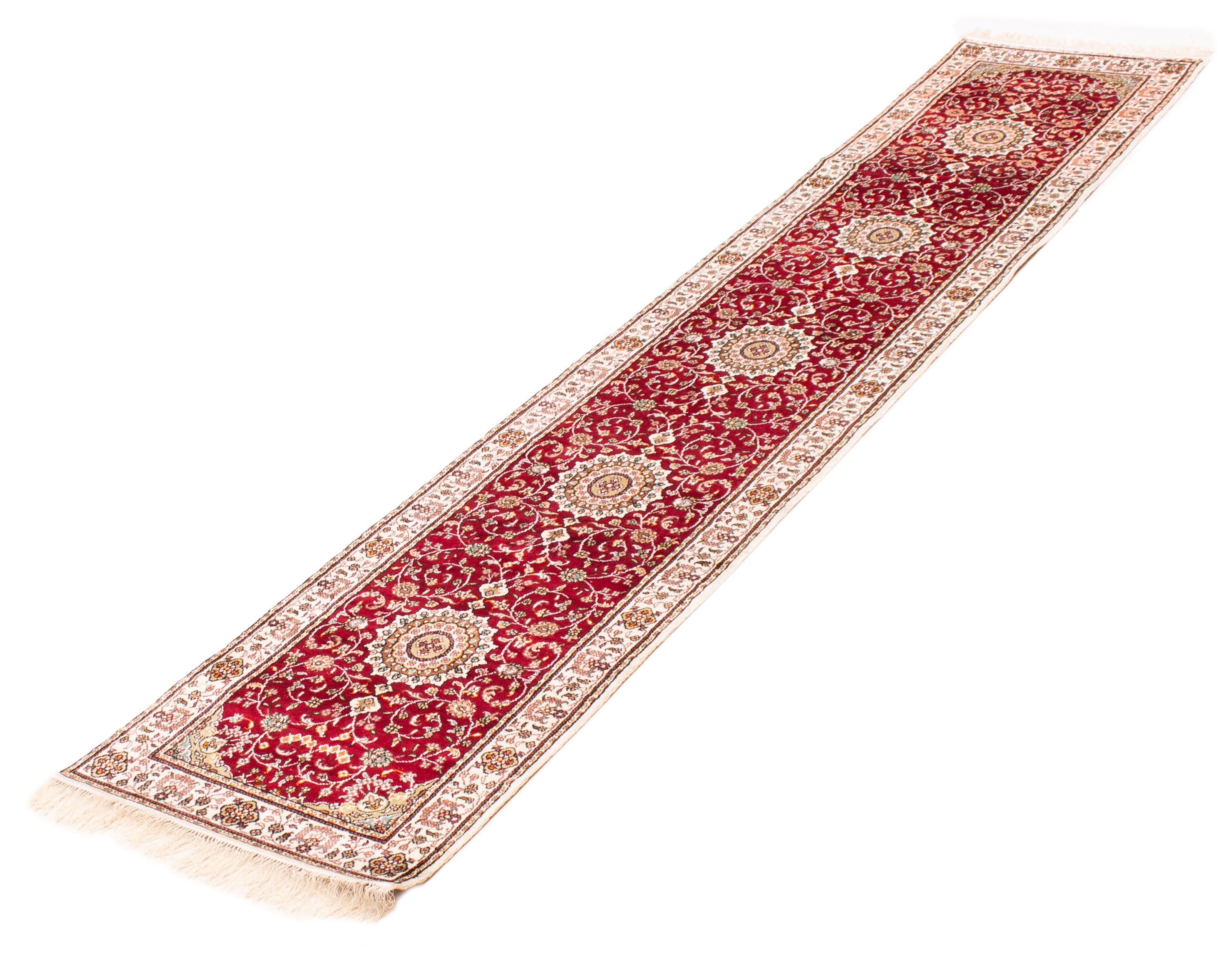 Isabelline 300L Silk Red Rug_Runner - Wayfair Canada