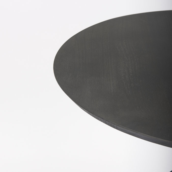 Latitude Run® Round Solid Wood Dining Table & Reviews | Wayfair