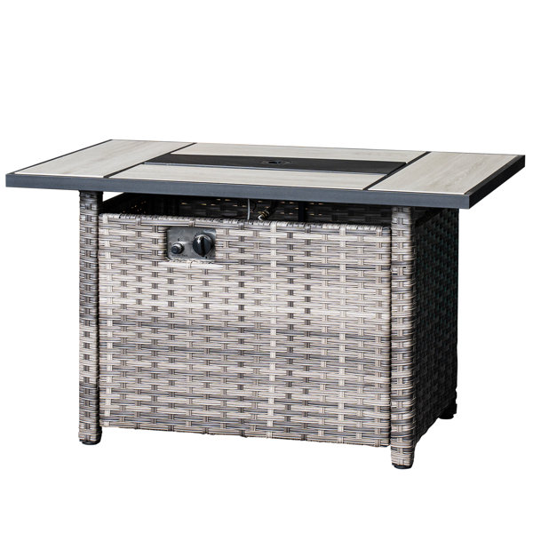 Arlmont & Co. Remeika Outdoor Fire Pit Table | Wayfair