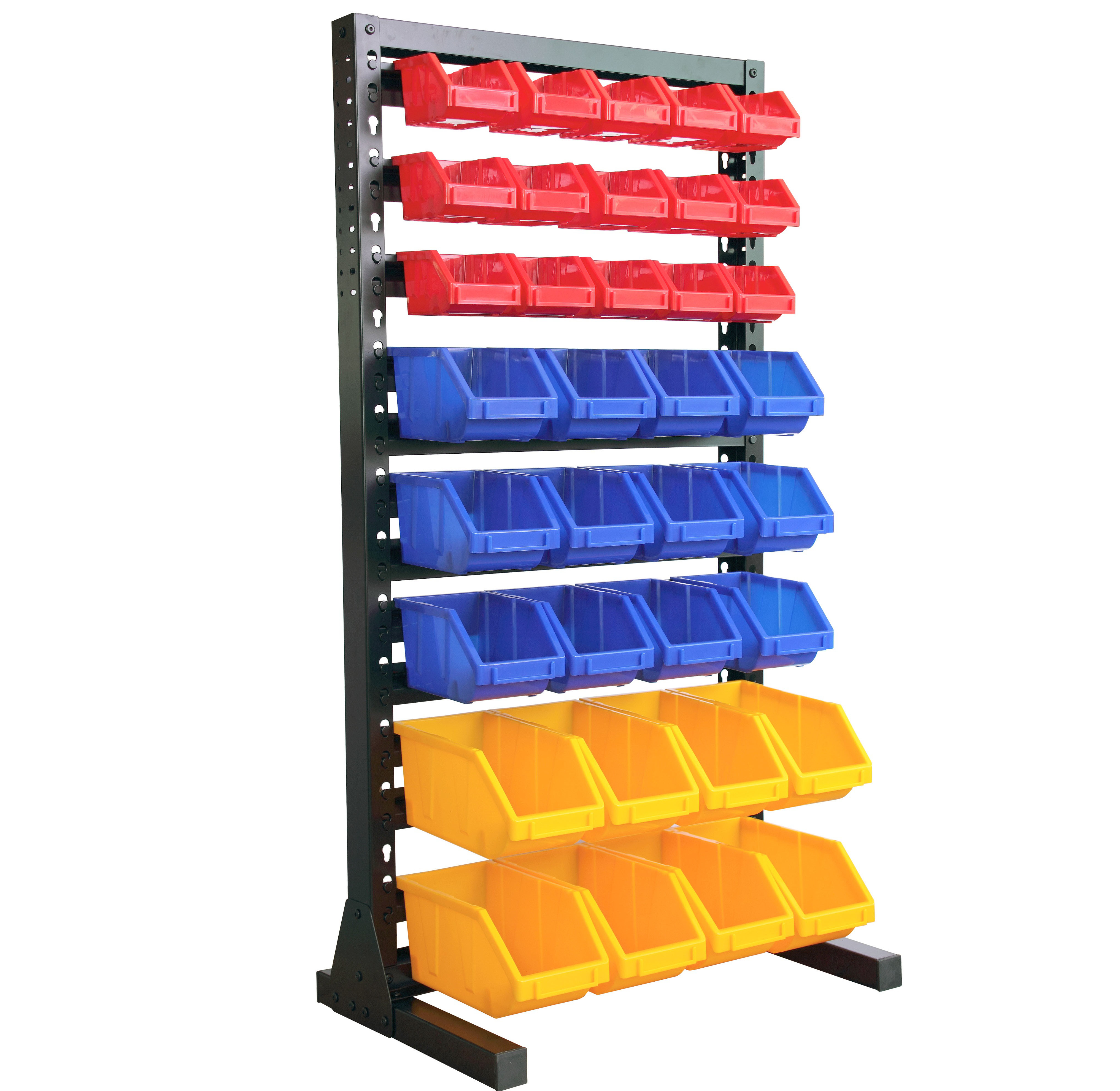 WFX Utility™ Knouse 25 W x 23 D x 48 H Garage Storage Bin Rack System ...