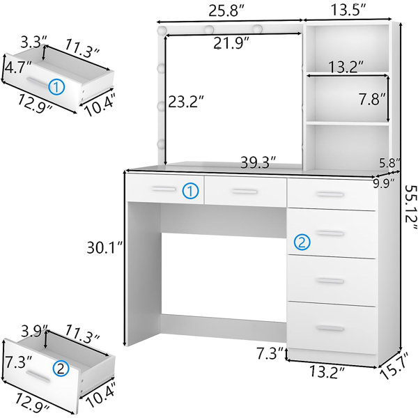 Latitude Run® Betheny Vanity | Wayfair