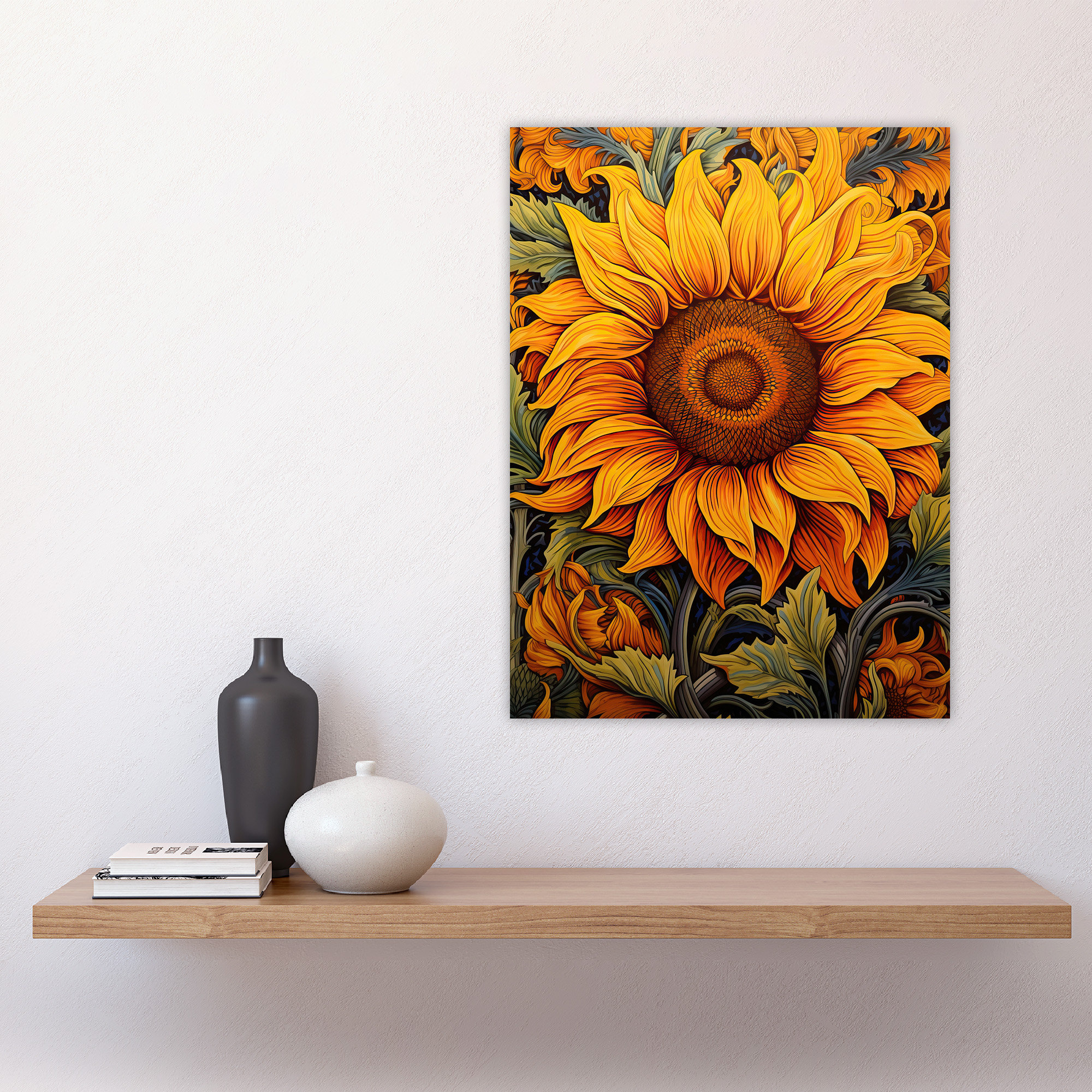 Happy Larry Single Sensational Summer Sunflower Bright Floral ...