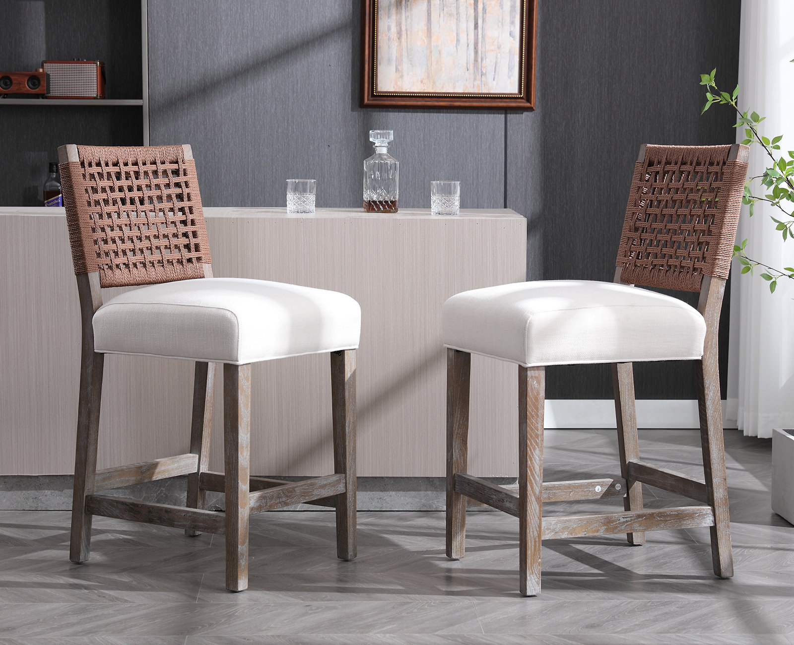 Red Barrel Studio® Dazhon 27'' Counter Stool | Wayfair