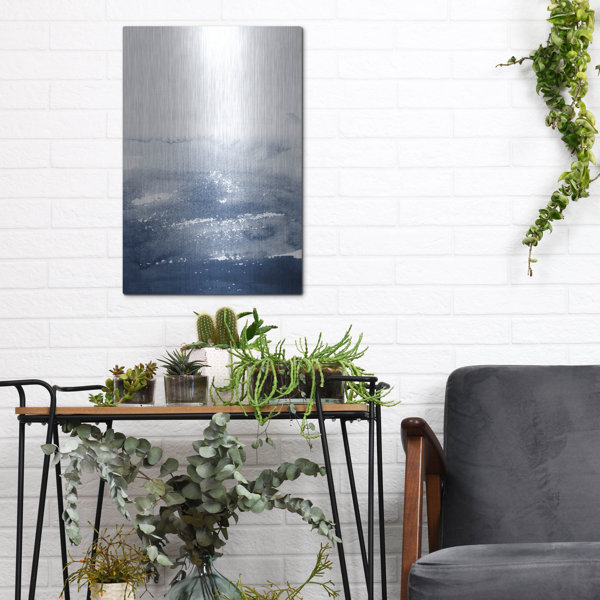 Wrought Studio™ 'The Deep Blue' by Brandon Wong Metal Wall Art | Wayfair