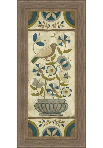 Bungalow Rose Drotar 'Calais Rose I' Framed Painting Print | Wayfair