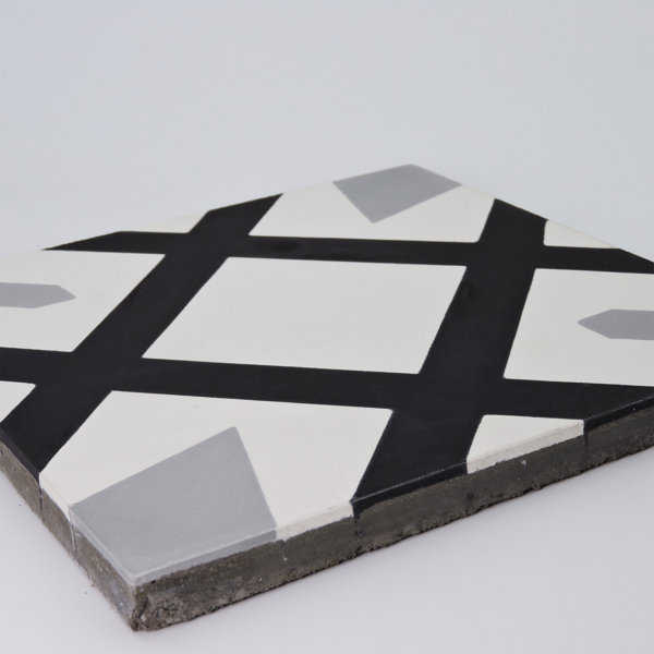 Moroccan Mosaic Tile House Berkane 8" x 8" Cement Patterned Wall ...