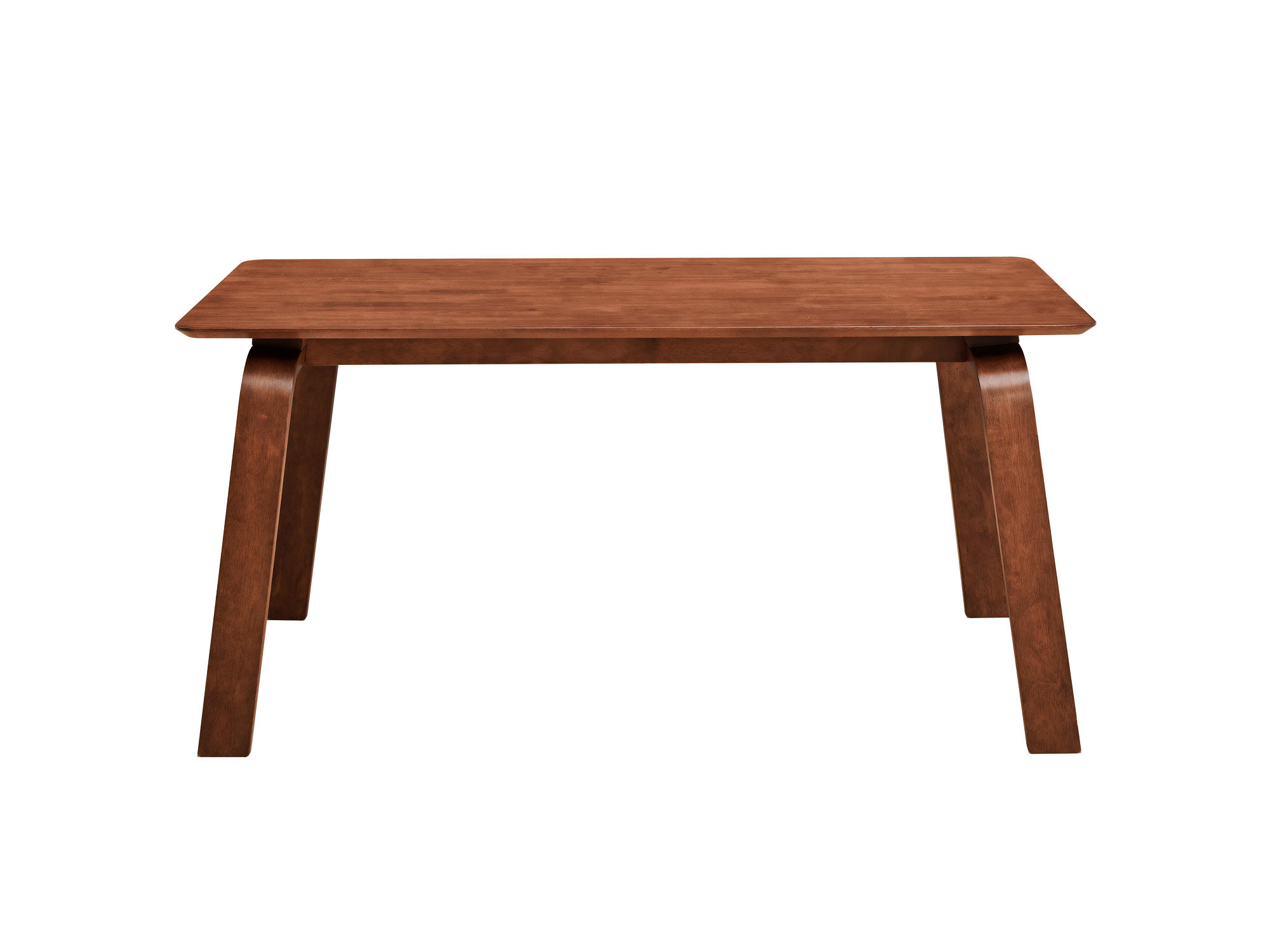 George Oliver Ginny Walnut Finish Dining Table,Not Included Chairs ...