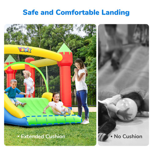 Klo Kick 15.3'x 12' 840D Large Bounce House Oxford Inflatable Bouncers ...