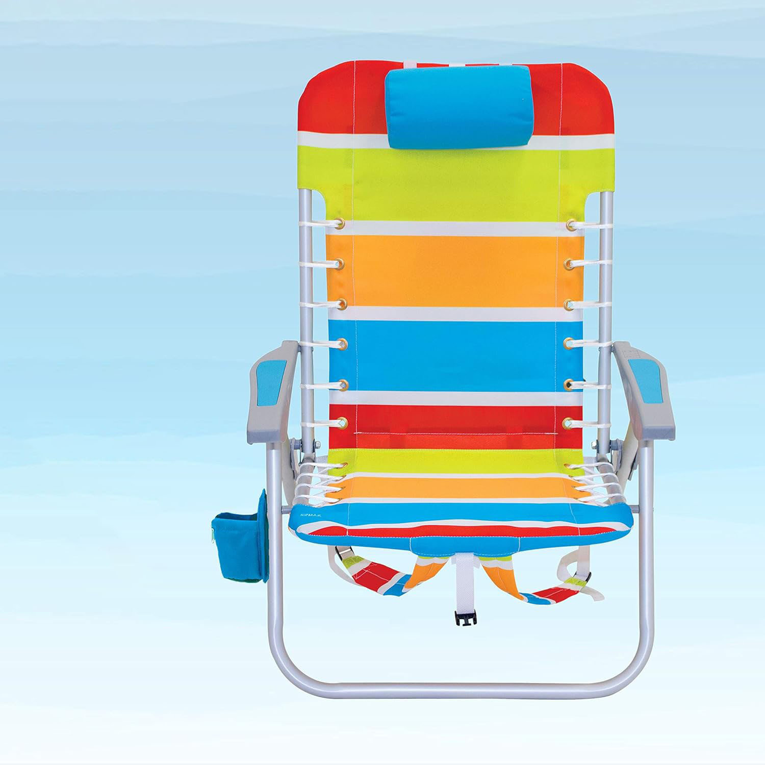 Ameriwood 4-Position Backpack Lace-Up Suspension Folding Beach Chair | Wayfair