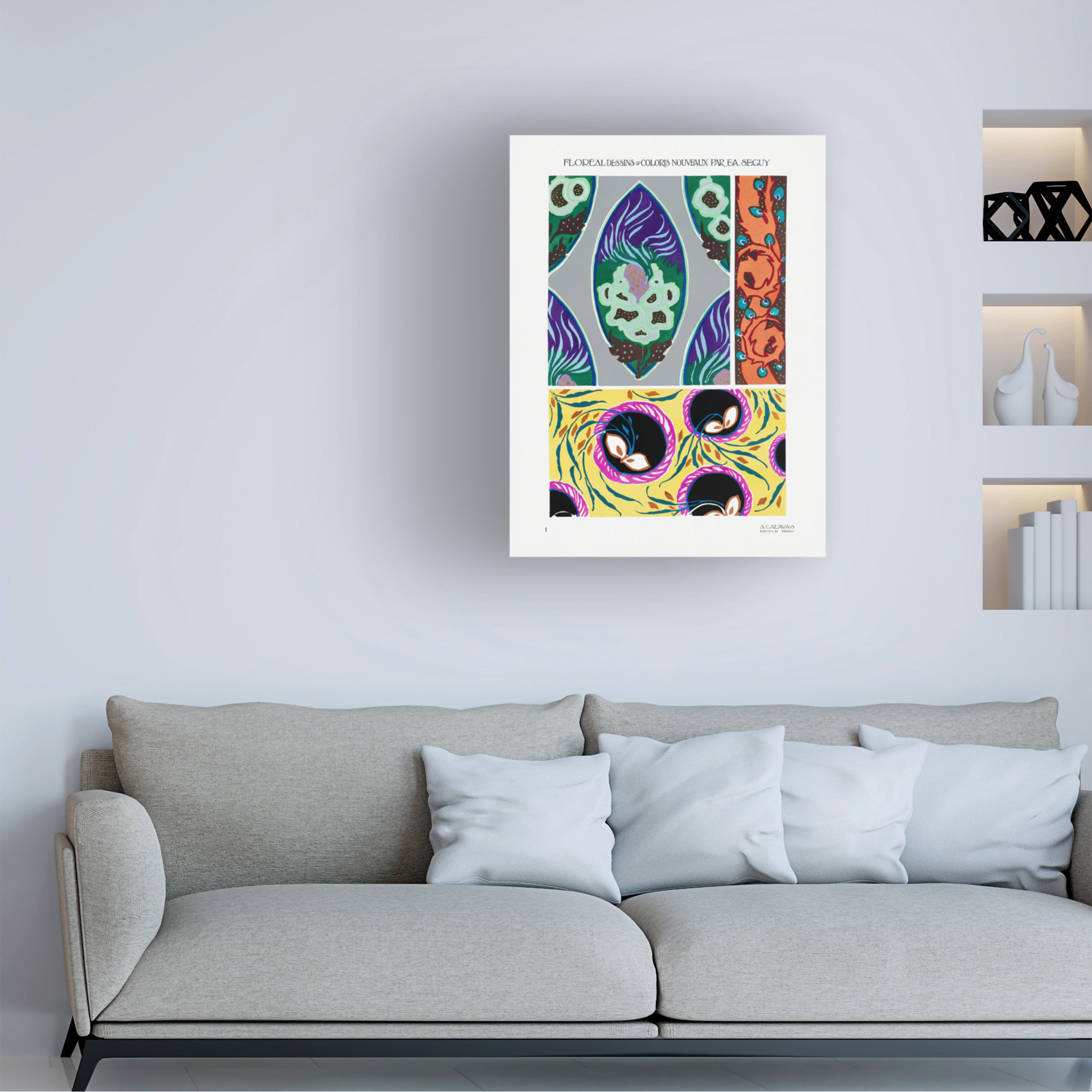 Wildon Home® Patern 1 On Canvas by Pictufy Print | Wayfair