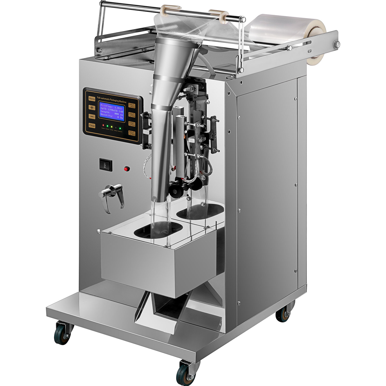 VEVOR Automatic Liquid Sealing Machine Food-Grade Stainless Steel ...