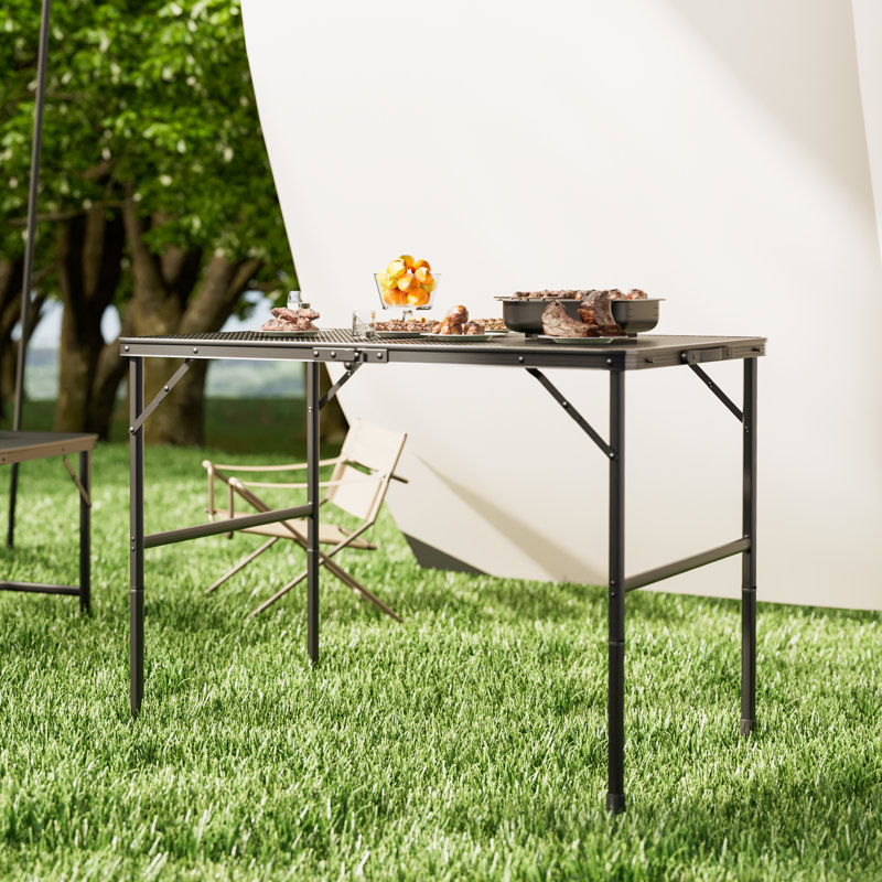 Magshion Folding Camping Table Portable Card Table Dining Table With ...