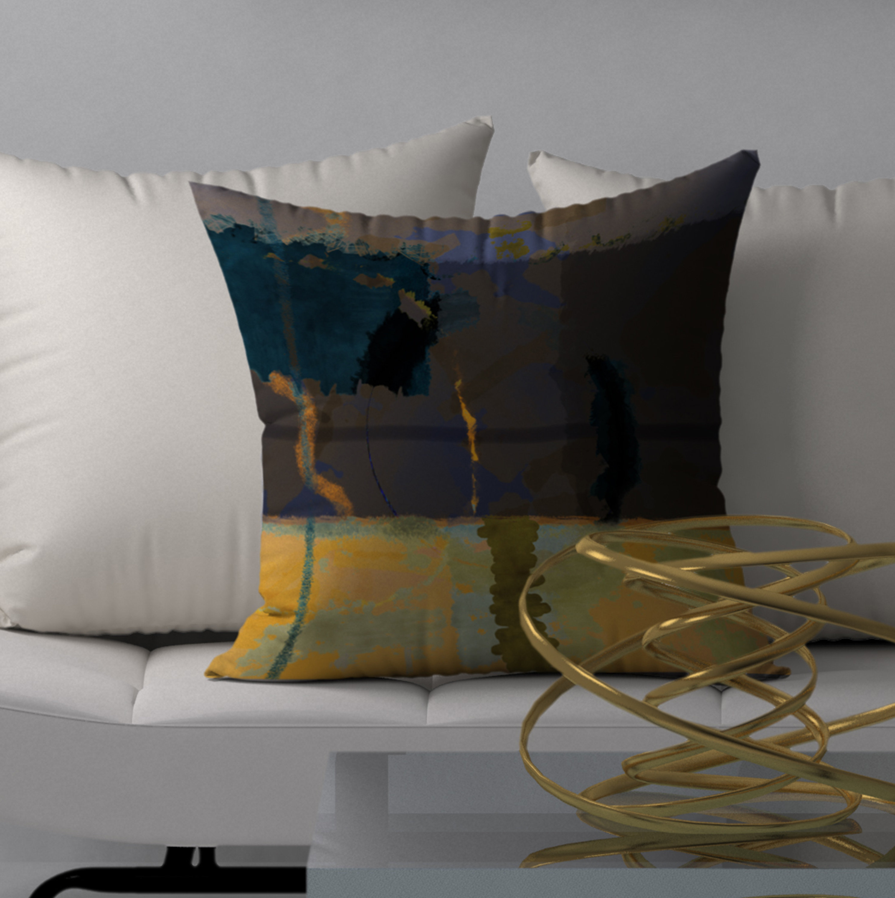 LeRoi Products Stunning Singular Square Pillow Cover & Insert | Wayfair