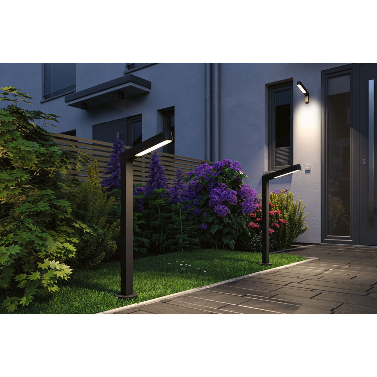 Paulmann Plug & Shine LED bollard light Ito vertical alignment IP65 ...