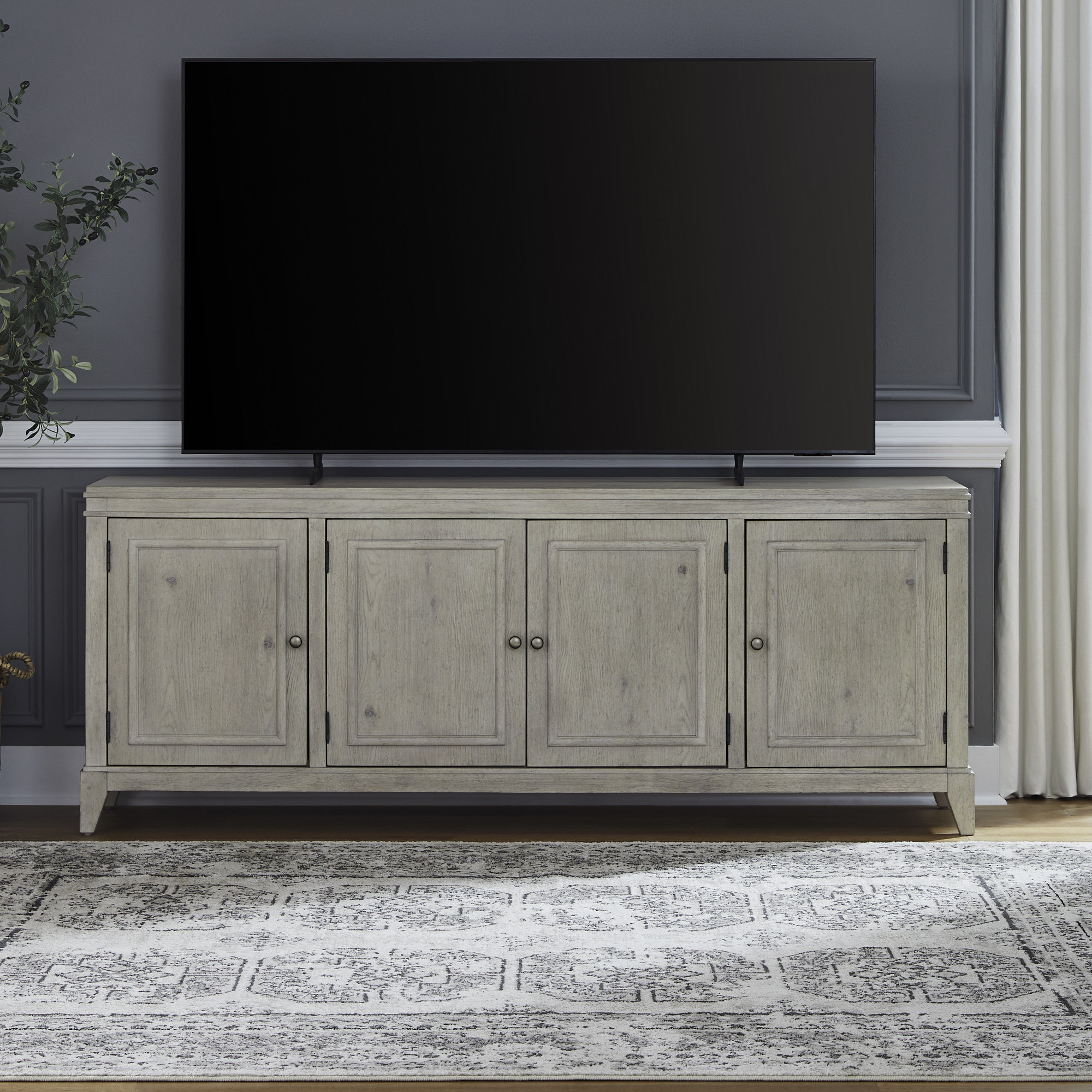 Rosalind Wheeler Aathan 82 Inch Tv Console | Wayfair