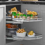 Lazy Susan Cabinet Organization You'll Love | Wayfair