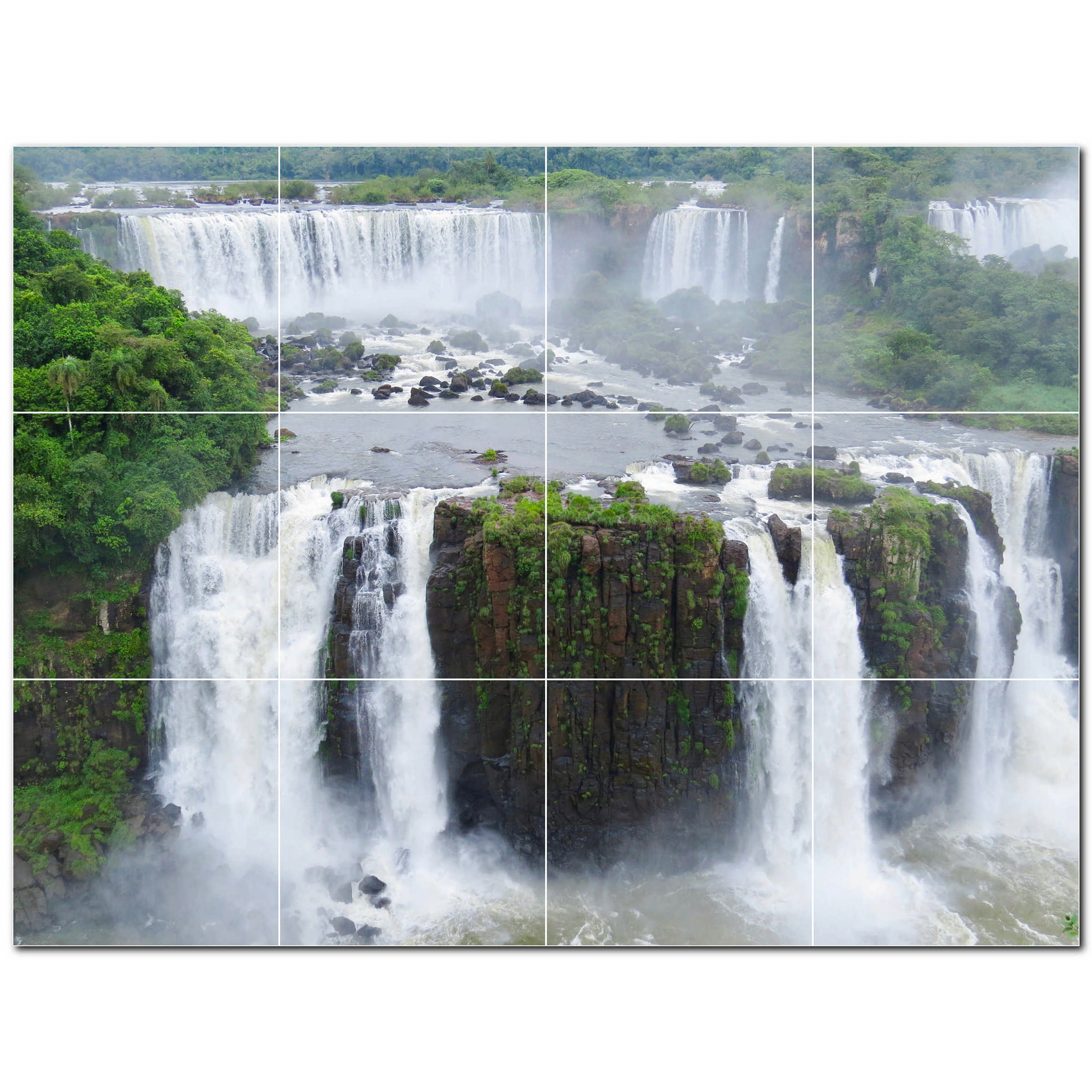 Picture-Tiles.com Waterfalls Photo 12 x 12 | Wayfair