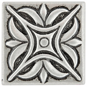 Nichetiles MidWest Star 2'' x 2'' Hand Painted Resin Decorative Accent ...