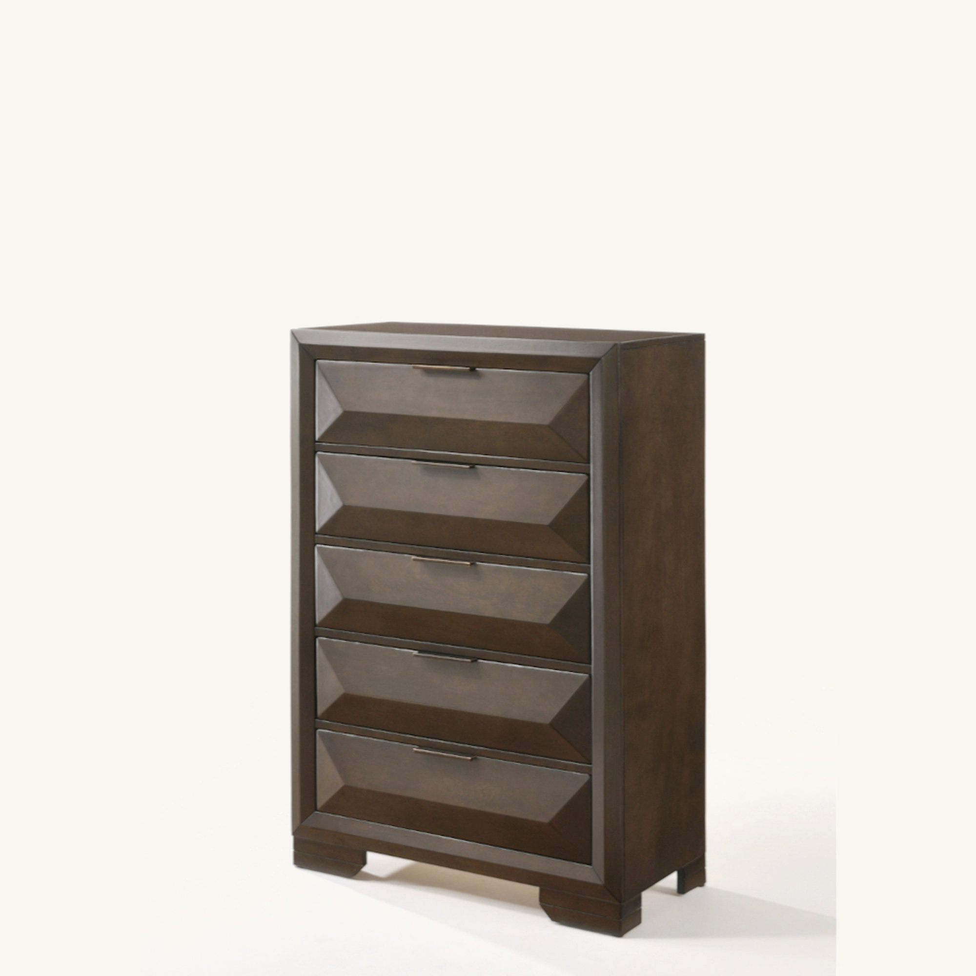 Winston Porter Merveille Espresso Finish Chest | Wayfair