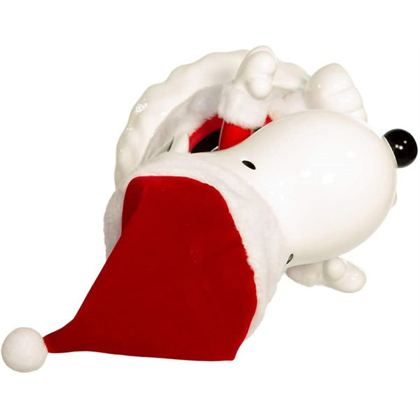Kurt Adler Peanuts Santa Snoopy Tree Topper | Wayfair