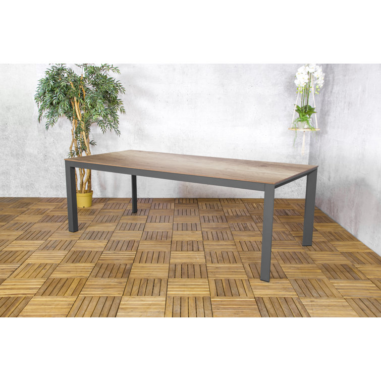 Williston Forge Amonee Rectangular 8 - Person 220Cm L Outdoor Table ...