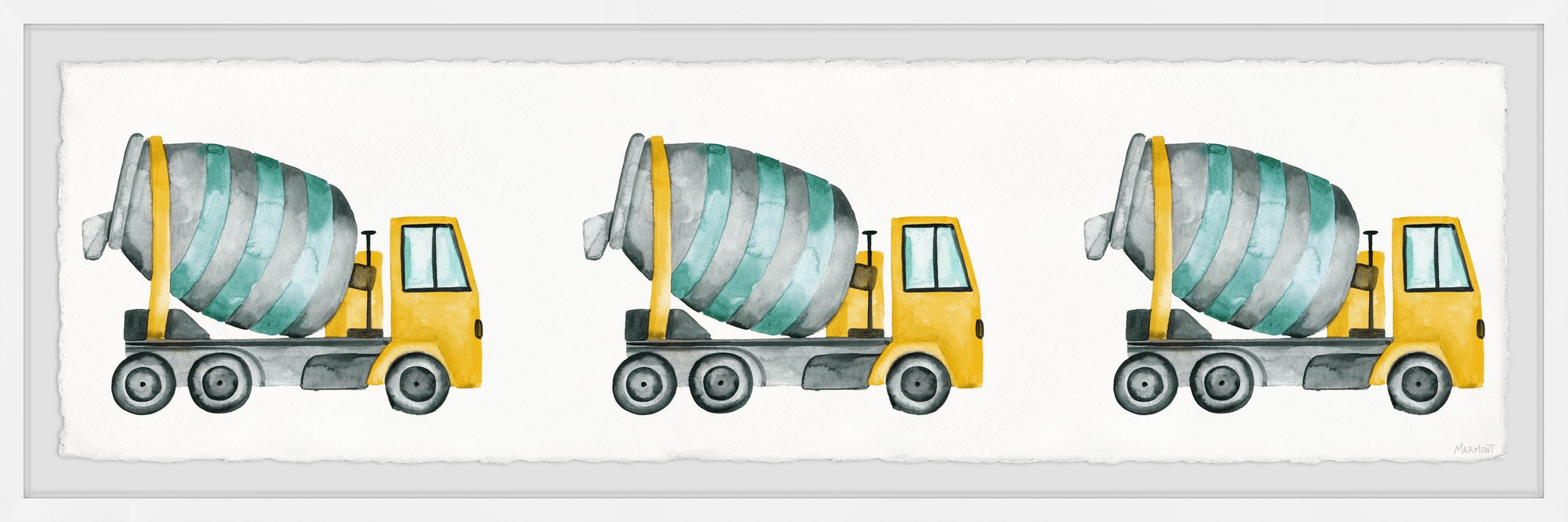 Zoomie Kids 'Mixer Fleet' Framed Print - Wayfair Canada