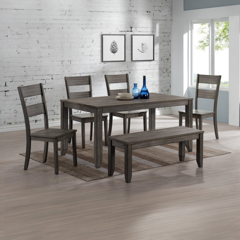 August Grove® Modern Country Style Bench | Wayfair