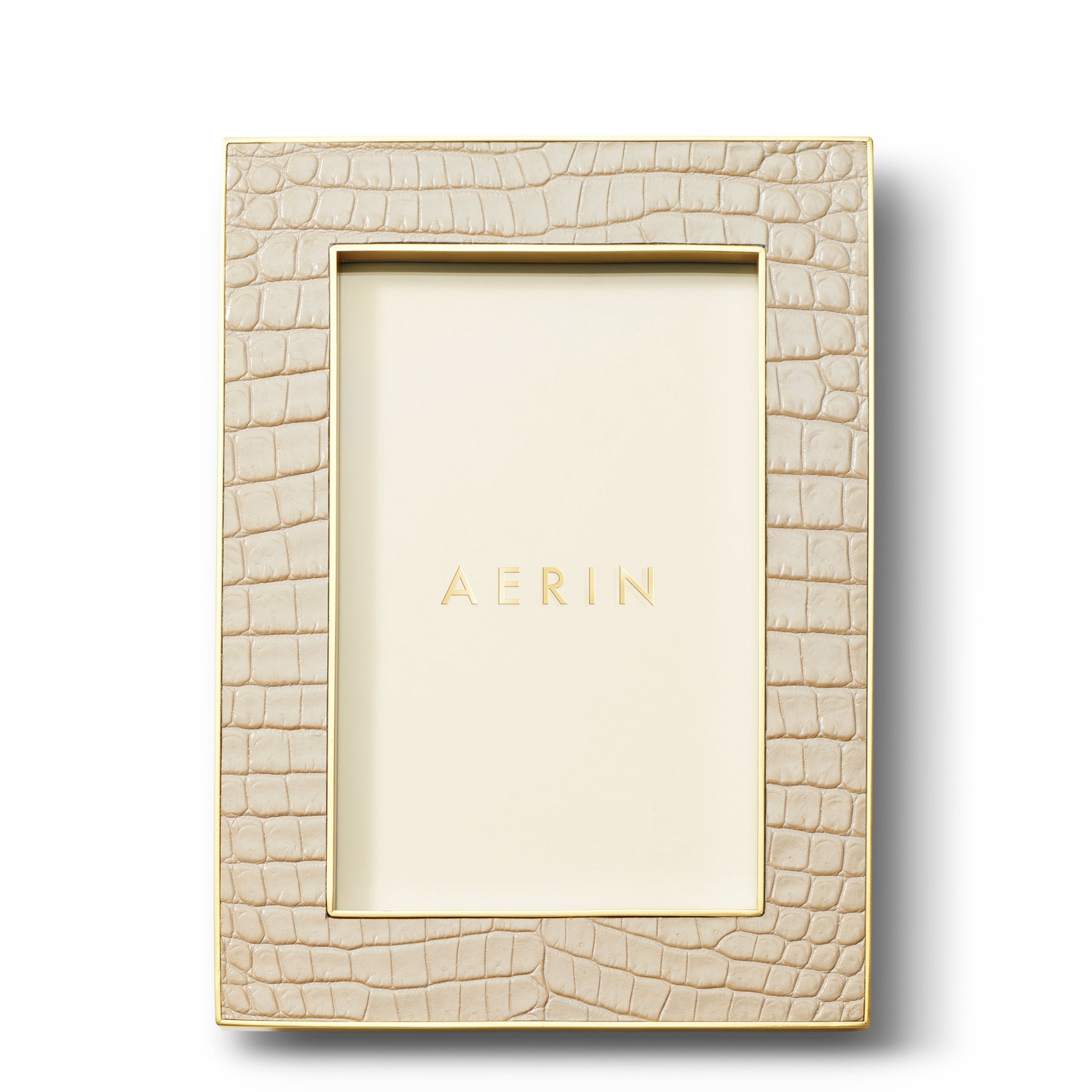 AERIN Classic Croc Picture Frame | Perigold